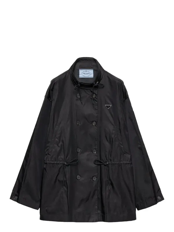 Prada Re-nylon Rain Jacket - Black