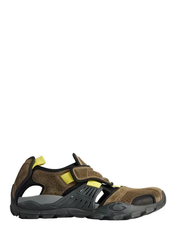 Balenciaga Hike Sandal Sneaker - Brown