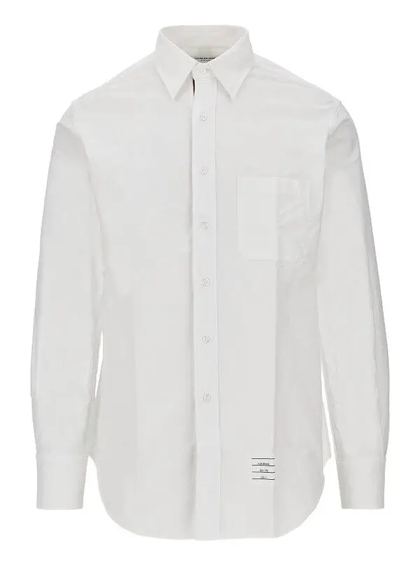 Thom Browne Oxford Cotton Shirt - White