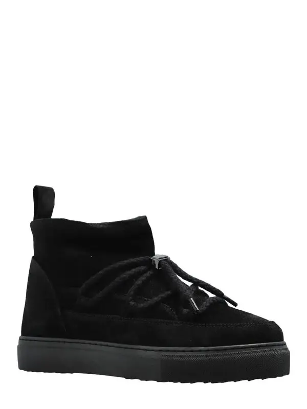 Inuikii Lace-up Leather Boots - Black