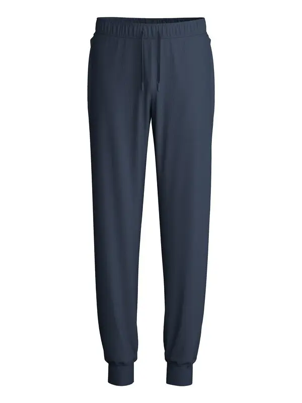 CALIDA Tailored Drawstring Jogger Pants - Blue