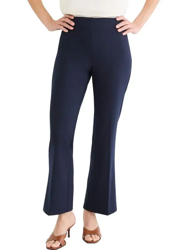 NIC+ZOE Berkeley Bootcut Ponte Pants - Dark Indigo