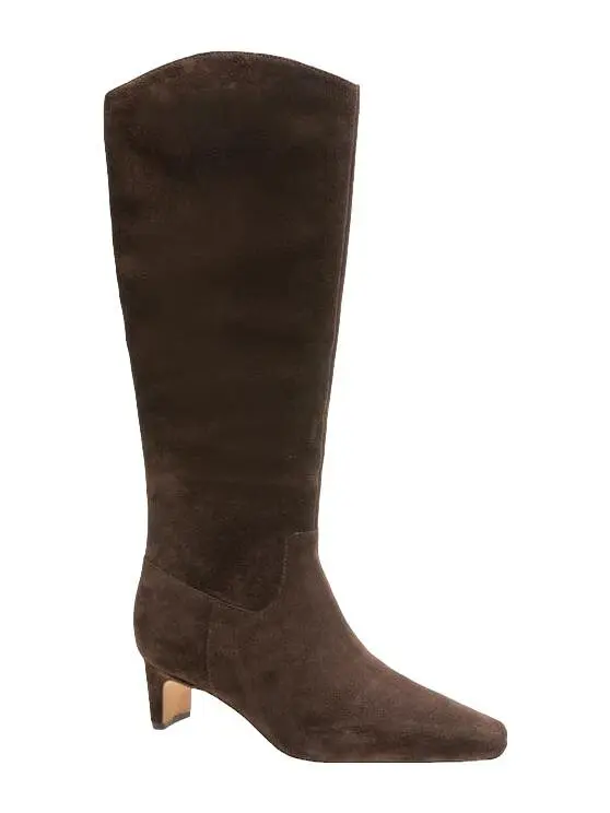 Splendid Knee High Suede Boots - Spice