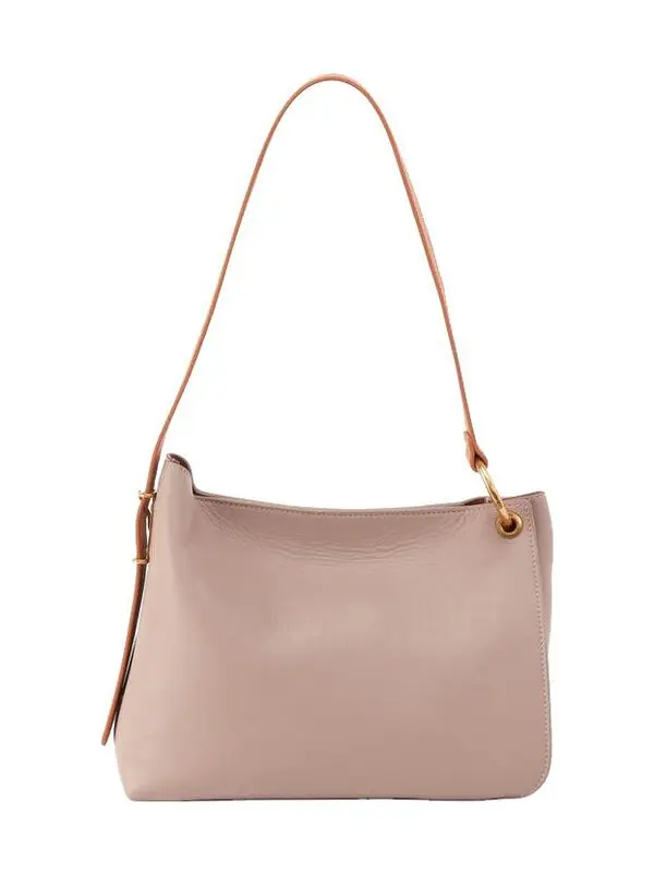 Hobo Rayna Leather Shoulder Bag - Warm Adobe