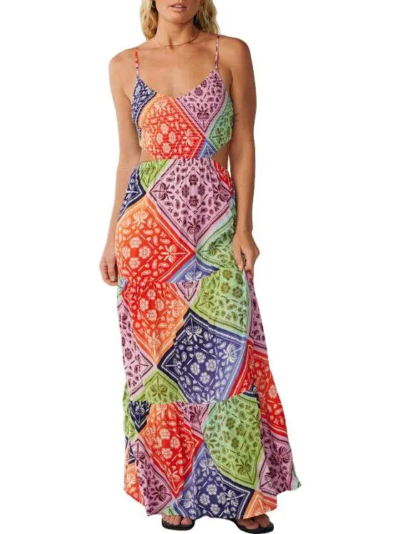 Rip Curl Bossa Nova Sleeveless Maxi Dress - Multicolor