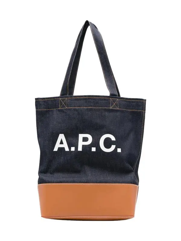 A.p.c. Axel Tote Bag - Brown