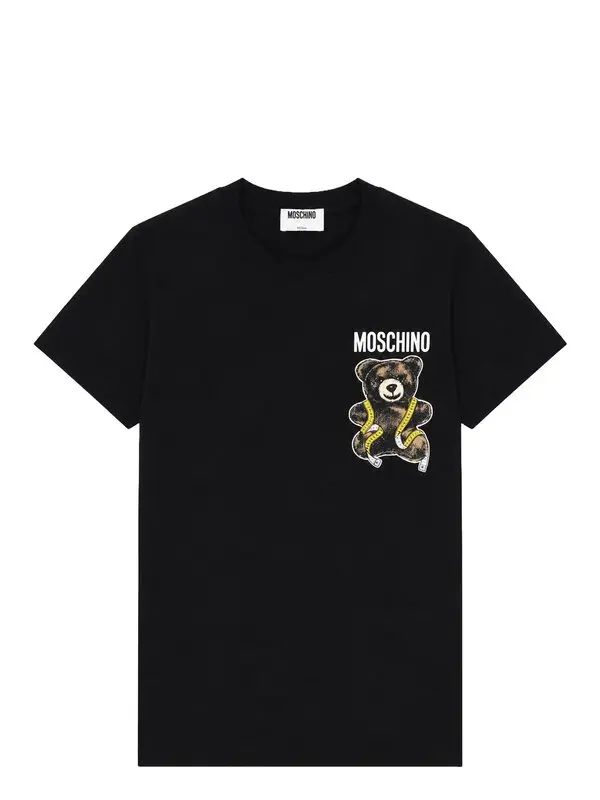 Moschino Teddy Graphic T-shirt - Black