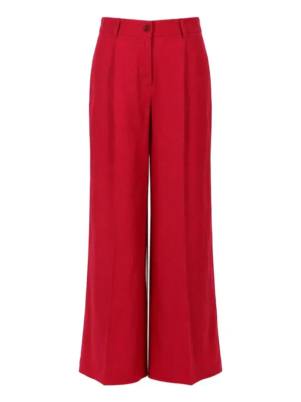 P.a.r.o.s.h Raisa" Tailored Trousers - Red