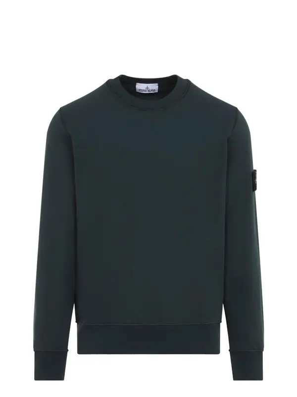 Stone Island Cotton Crewneck Sweatshirt - Green