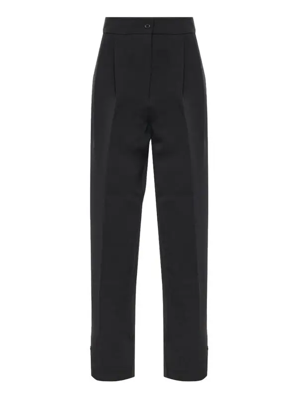 THE FRANKIE SHOP Doyer Pleated Trousers - Black