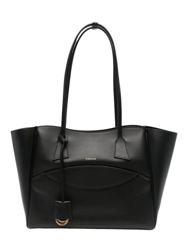 HIDESINS Leather Shopper Bag - Black