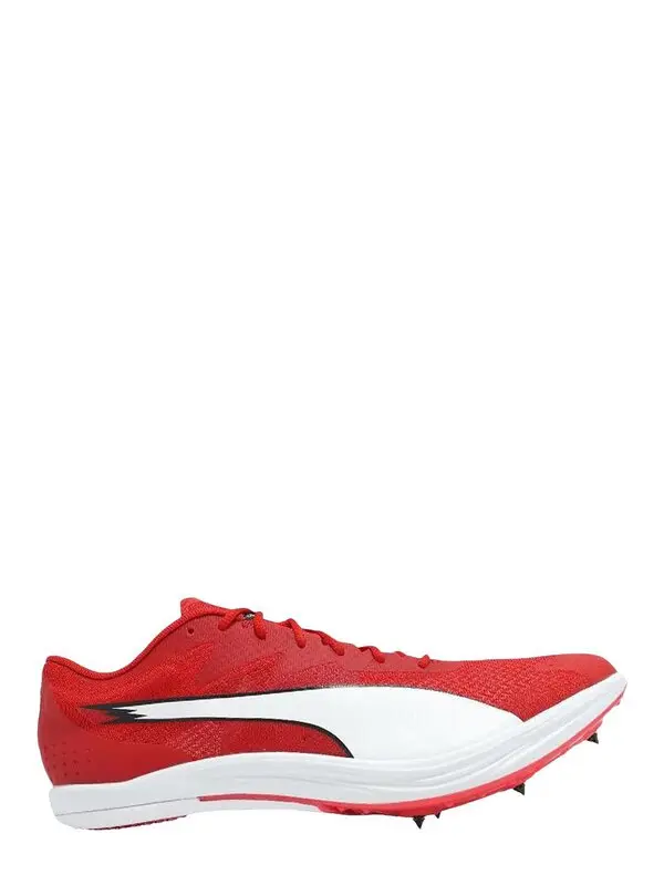 PUMA Evospeed Long Distance Spiked Athletic Shoes - Red