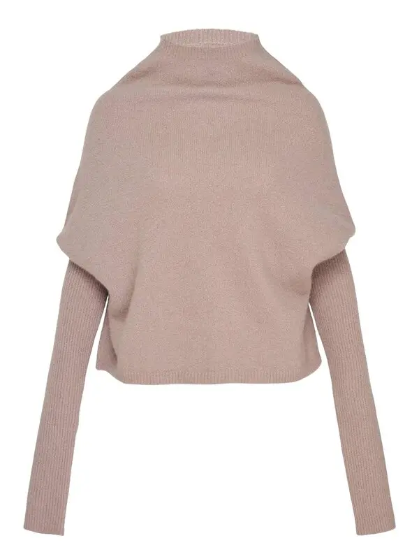 Rick Owens Long-sleeve Crater Maglia - Red