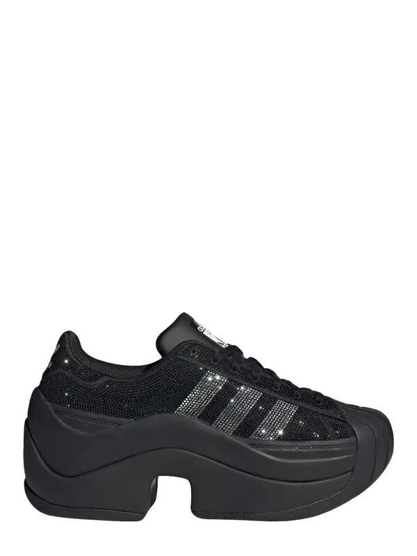 Adidas Superstar Bold "core Silver Metallic - Black