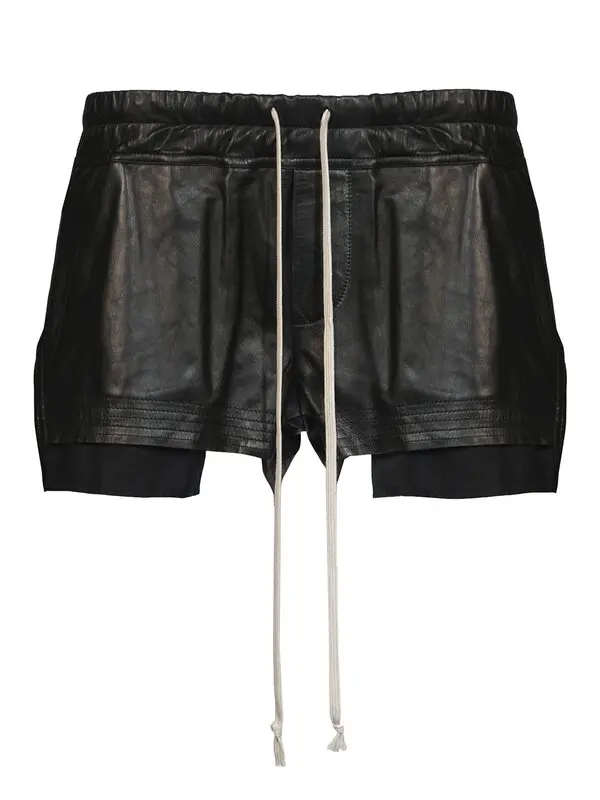 Rick Owens Fog Boxer Shorts - Black