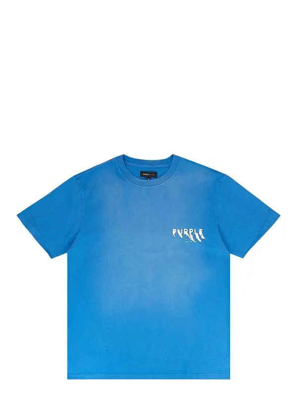 PURPLE BRAND Heavy Jersey Short-sleeve Tee - Blue
