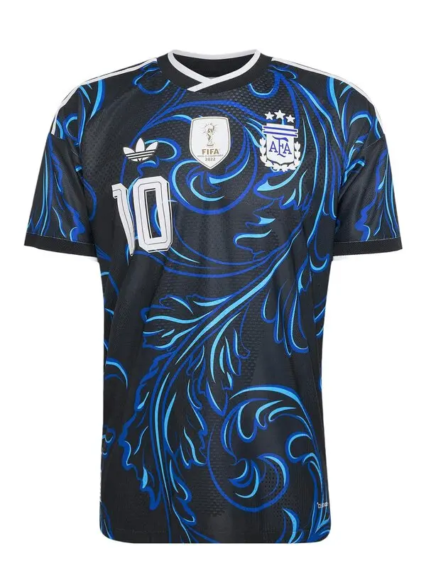 Adidas Argentina 26 Away Messi Authentic Jersey - Black