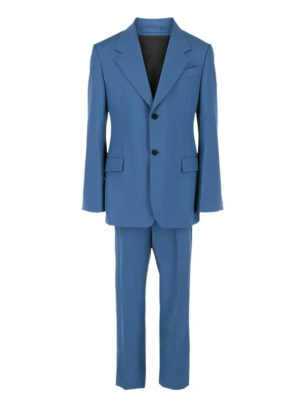 FERRAGAMO Wool Two-piece Suit - Blue