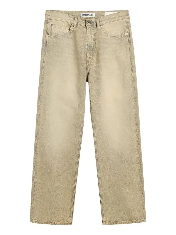 Our Legacy Third Cut Pants 'wolfpack Wash - Tan