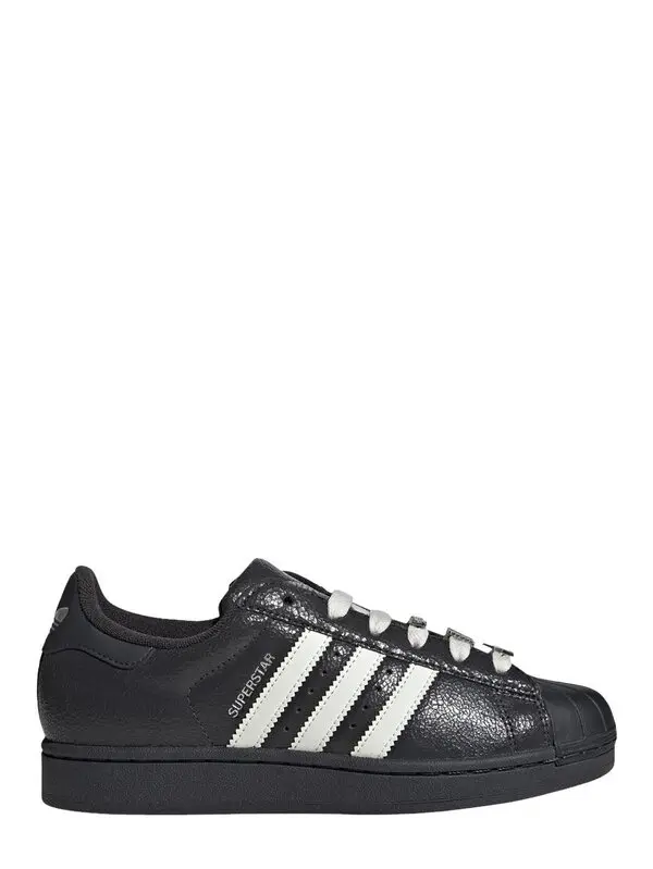 Adidas Wmns Superstar 2 "carbon Off White Silver Metallic - Black