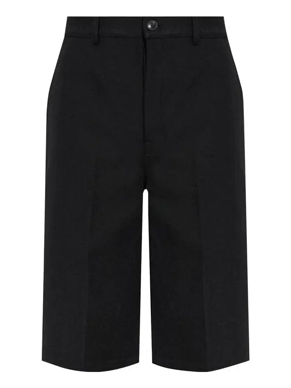 Rick Owens Tailored Work Shorts - Black
