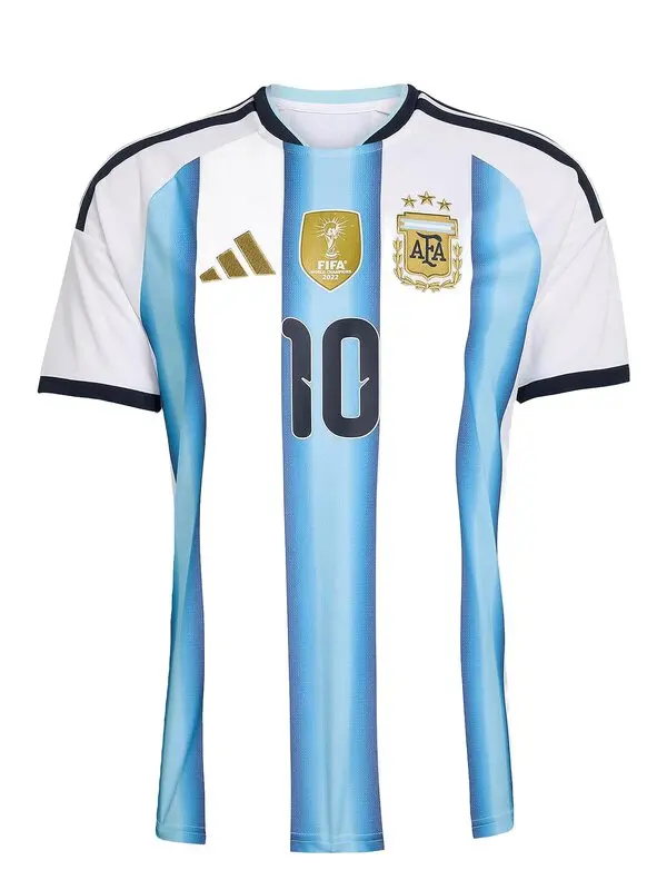 Adidas Argentina National Football Team Messi Jersey - White