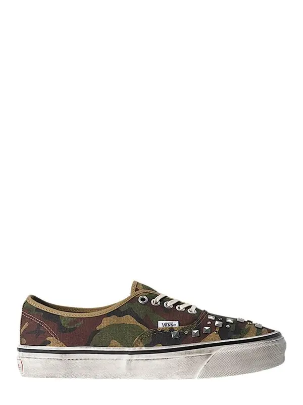 VANS Authentic Camouflage Studded Sneakers - Green