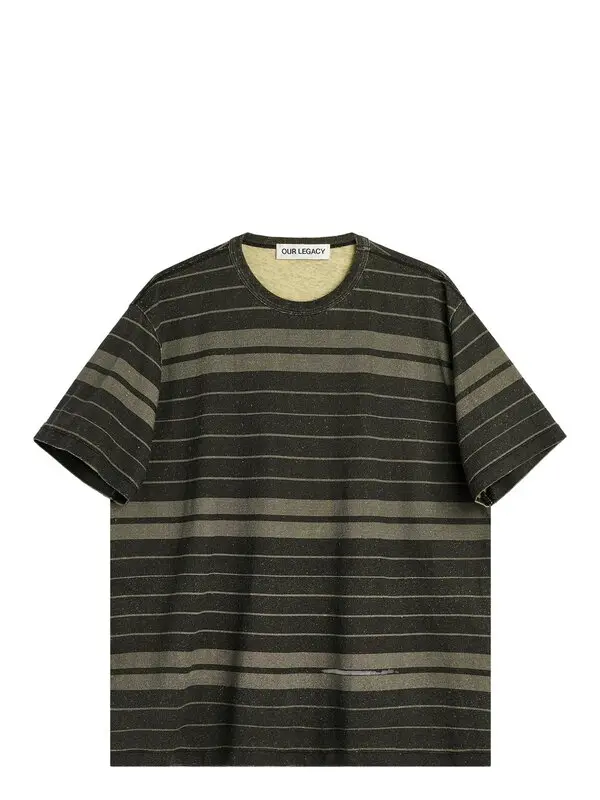 Our Legacy Striped Crewneck T-shirt - Multicolor