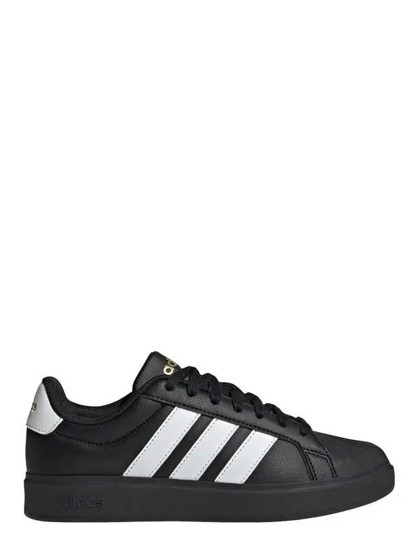 Adidas Core Cloud White Gold Metallic" Sneakers - Black