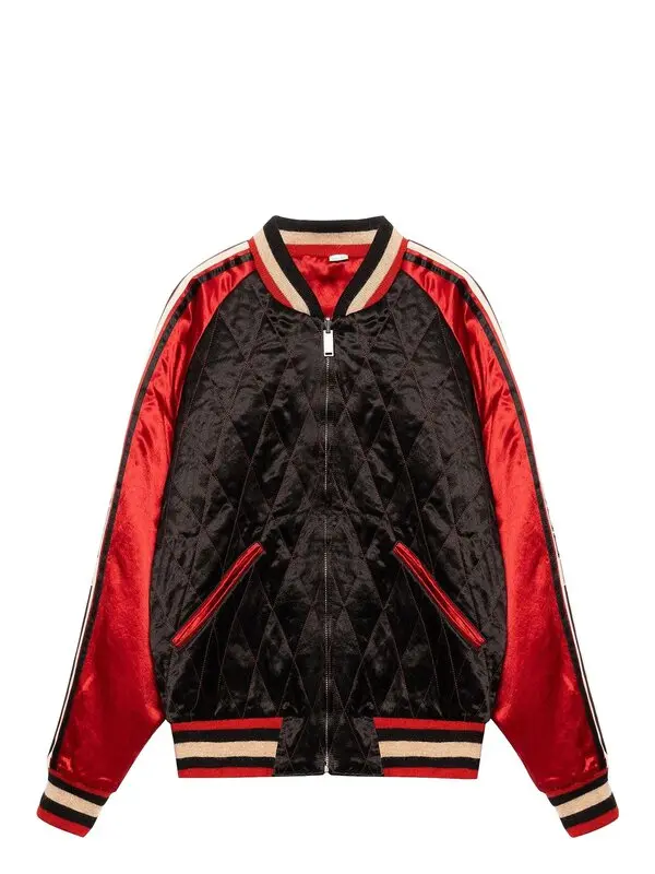 Gucci Reversible Bomber Jacket - Multicolor