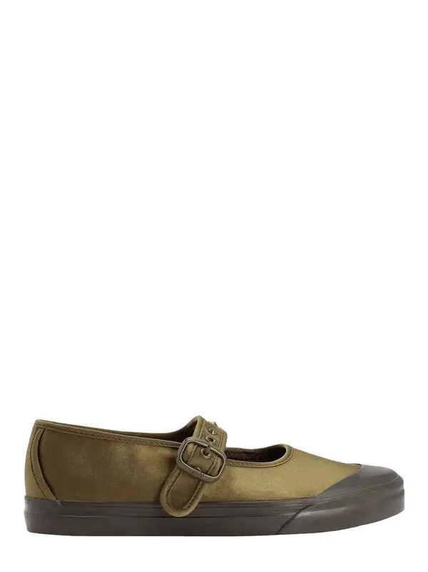 VANS Lx Mary Jane Lowpro Studded Flats - Green