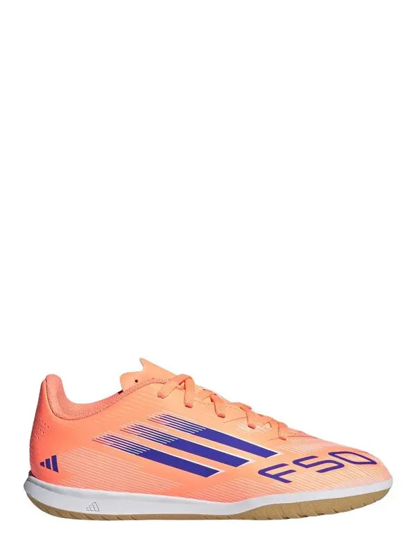 Adidas F50 Club J Indoor Soccer Shoes - Orange