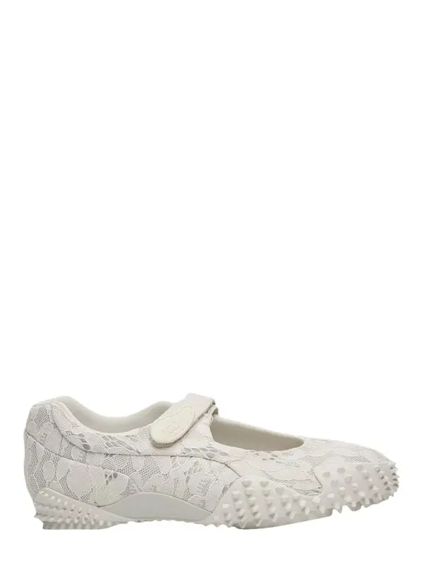 PUMA Fey Lace Mary Jane Sneakers - Grey