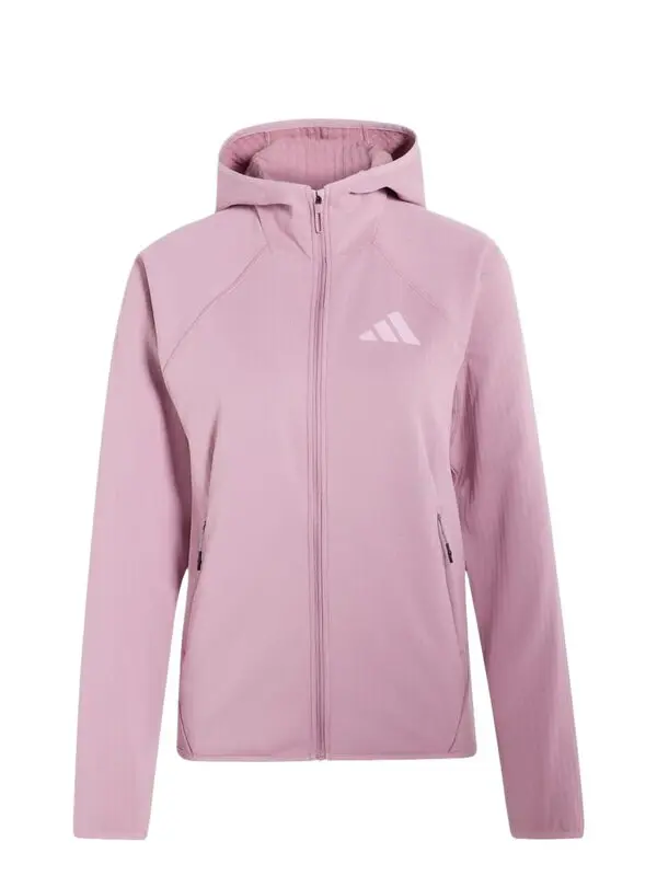 Adidas Xperior Climawarm+ Ventknit Fleece Hooded Jacket - Magic Mauve