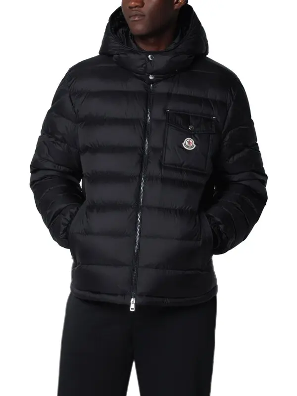 Moncler Verith Cropped Down Jacket - Black
