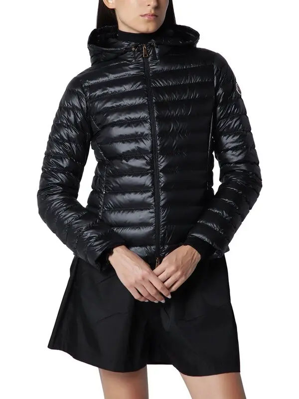 Moncler Igelhood Down Jacket In Polyamide - Black