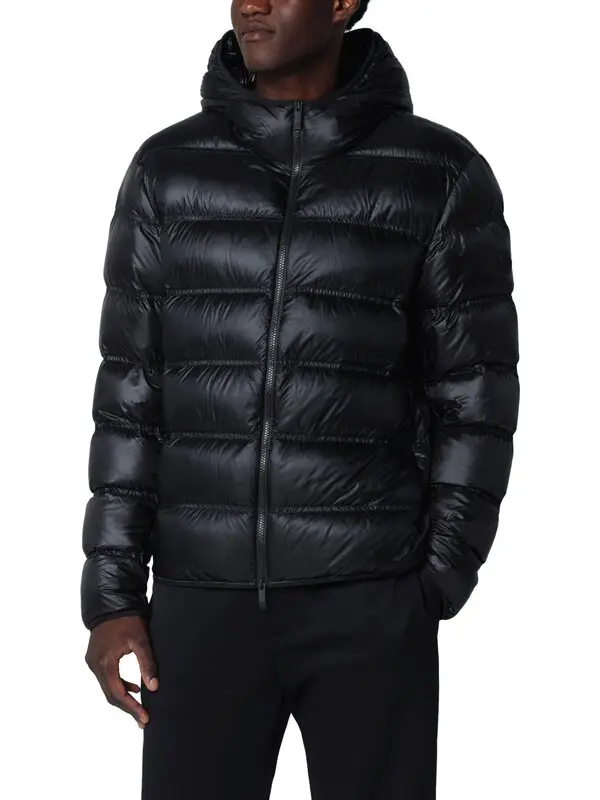 Moncler Guadiana Hooded Nylon Down Jacket - Black