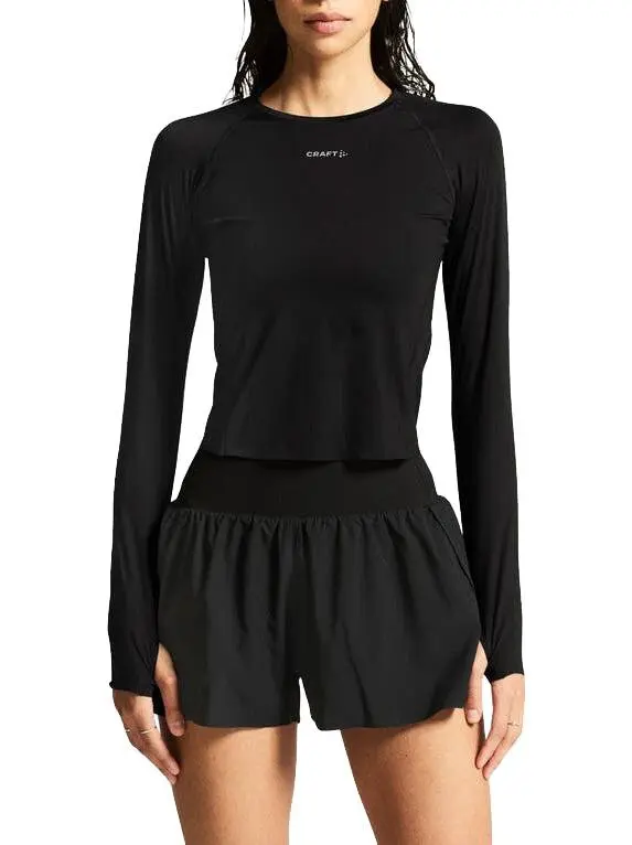 CRAFT Hypervent Long Sleeve Top - Black