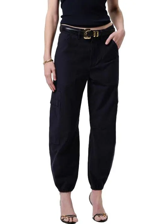 Citizens Of Humanity Ciela Bubble Hem Utility Pants - Navy