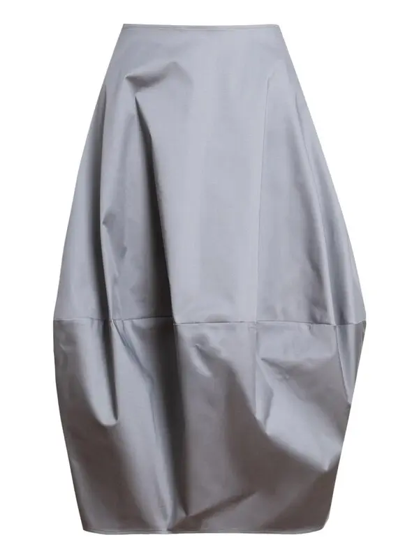 BIANCA POPP Sinus Skirt In Cotton - Grey