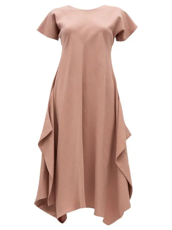 BIANCA POPP Many Angles Dress In Soft Rayon - Pink