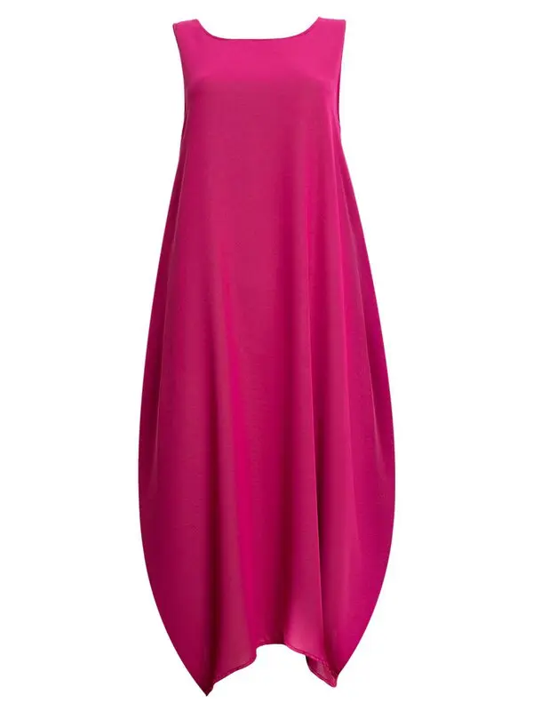 BIANCA POPP Semi-balloon Dress With Asymmetrical Hem - Pink