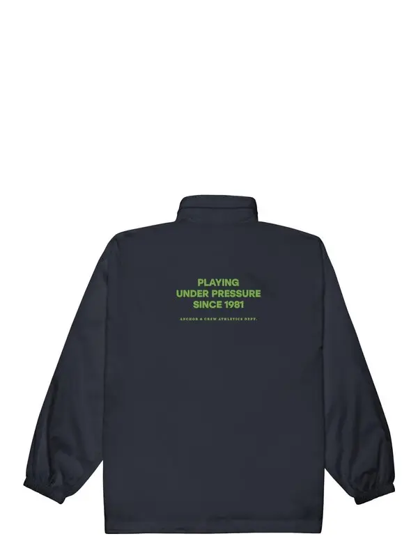 ANCHOR & CREW Embroidered Windbreaker - Blue