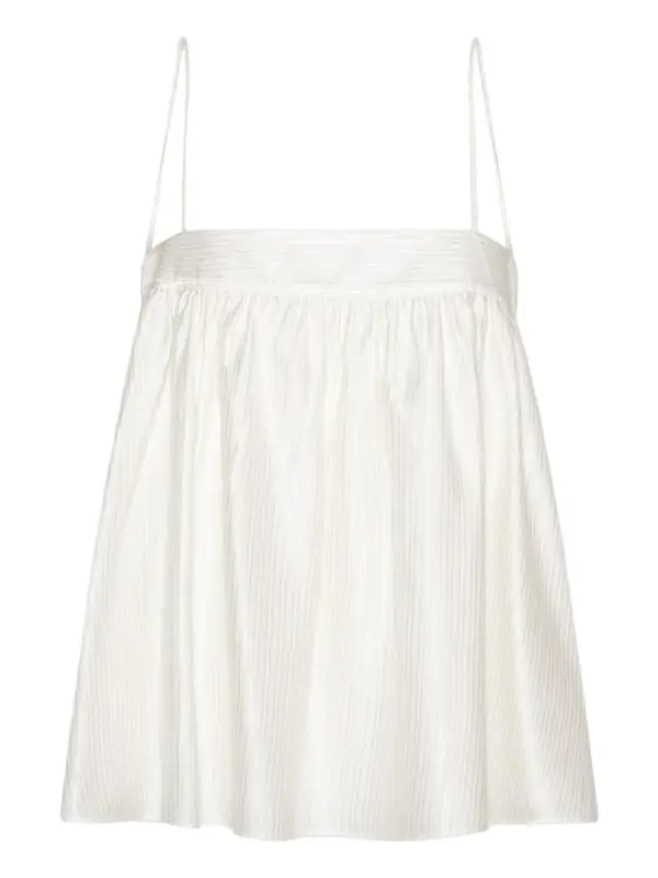 ROTATE BY BIRGER CHRISTENSEN Ona Top Vit Camisole - White