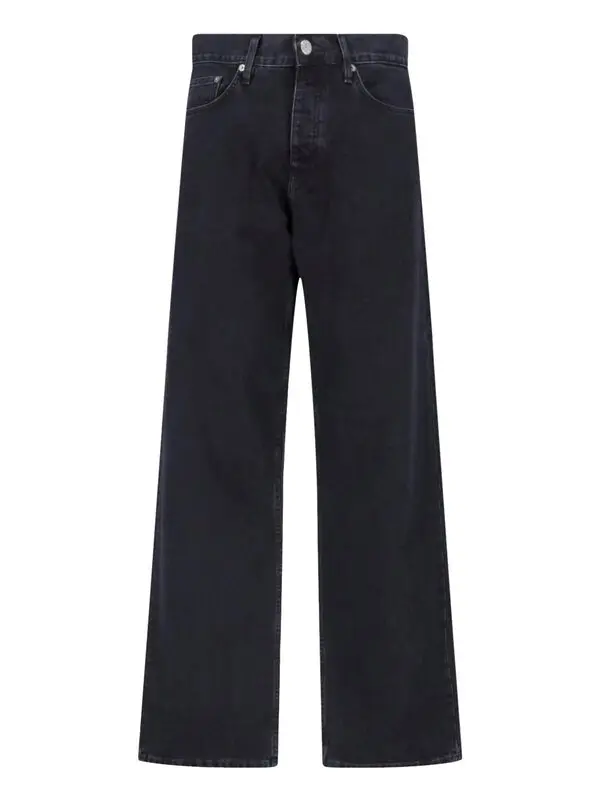SUNFLOWER Wide Leg Jeans - Black