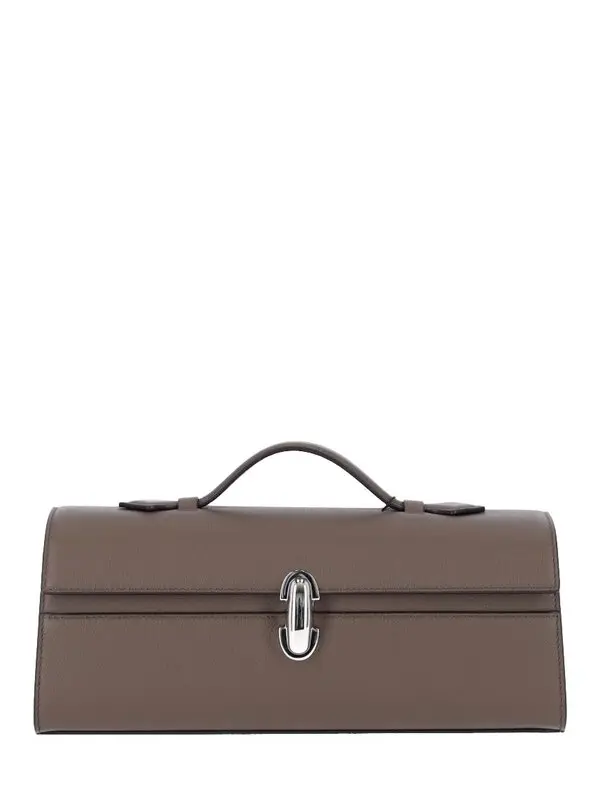 Savette Symmetry Slim Hand Pouch - Taupe