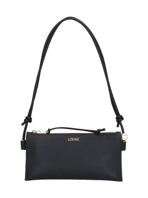Loewe Glim Shoulder Bag - Black