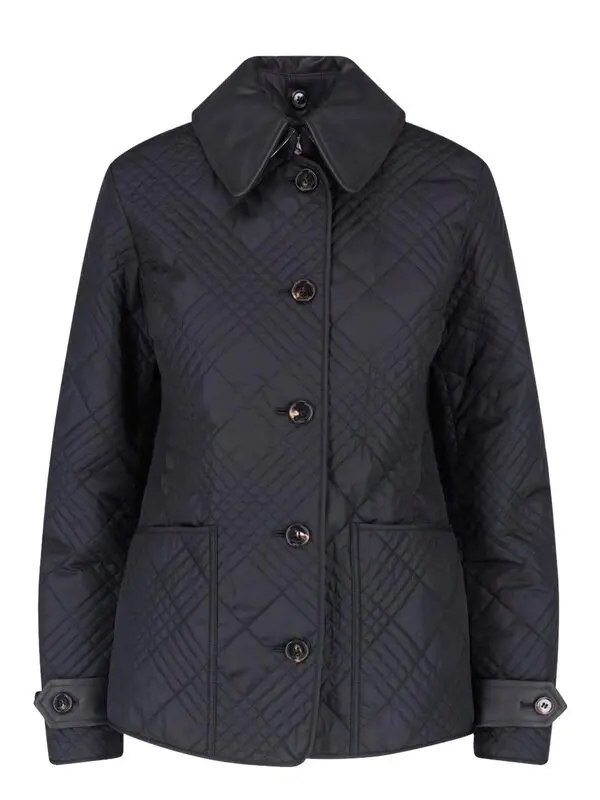 Burberry Quilted Jacket Fernleigh - Black