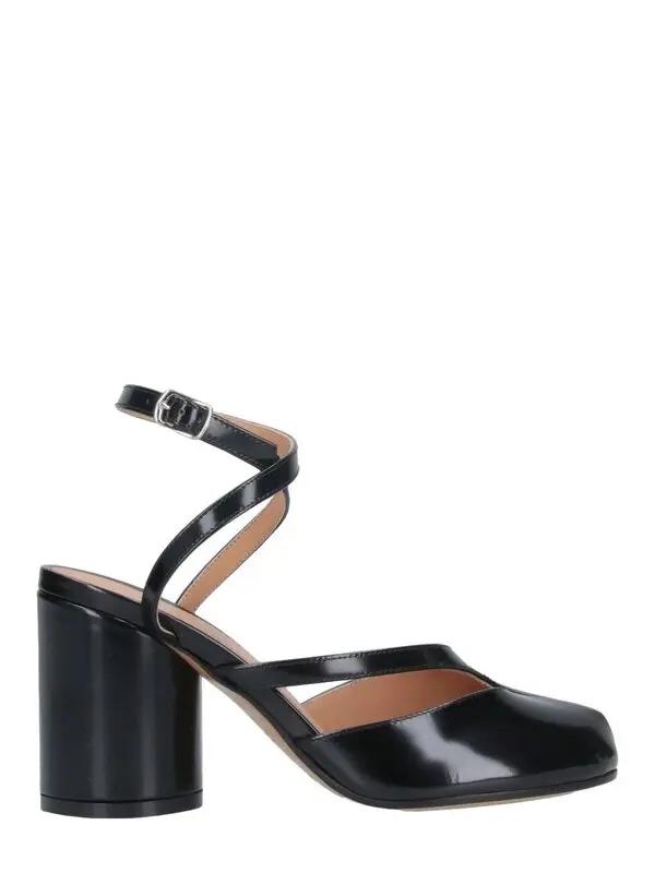 MAISON MARGIELA Tabi Slingback Mules - Black