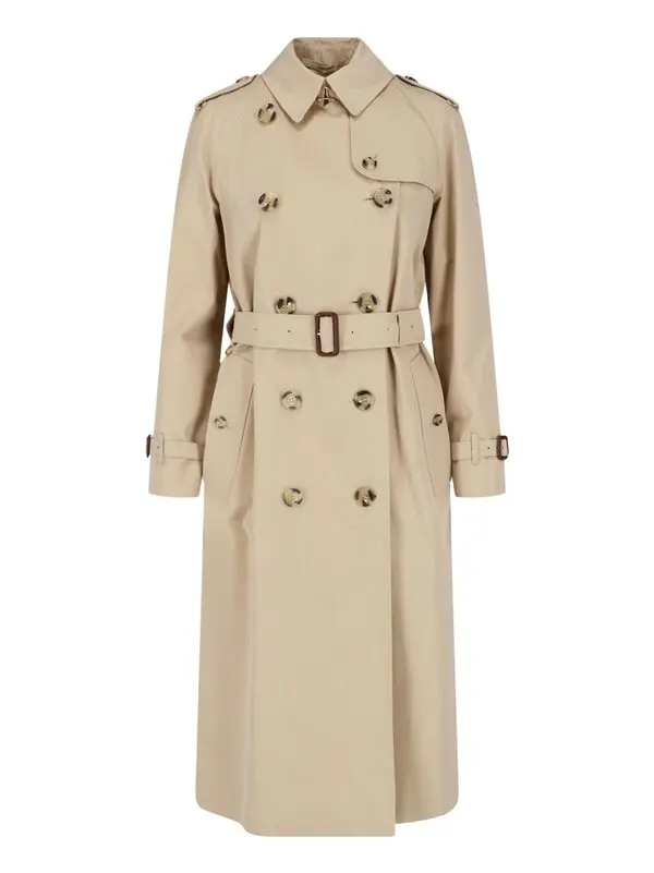 Burberry Heritage Waterloo Trench Coat - Beige